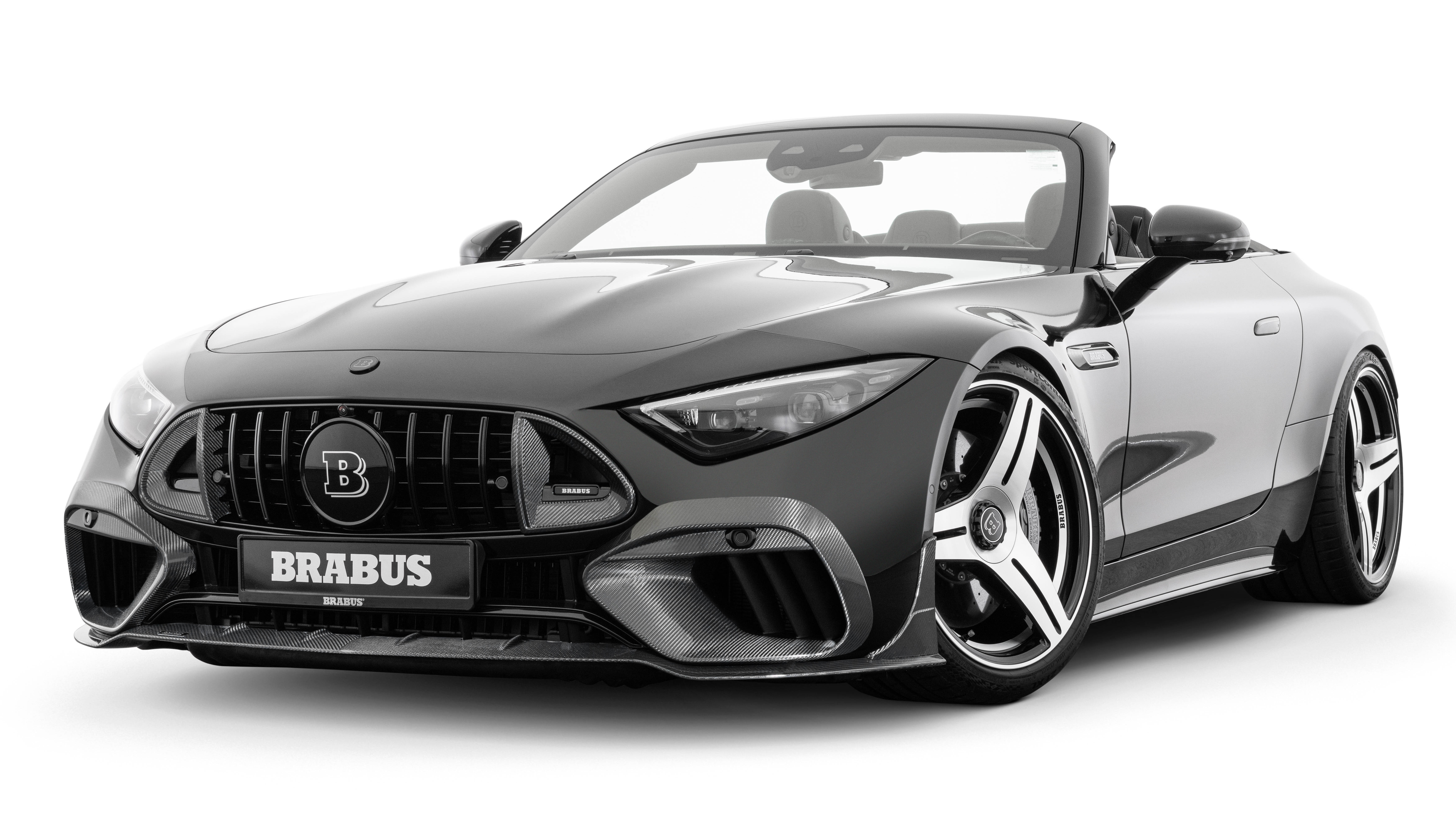 Brabus is bringing back three-spoke wheels with this modified 740bhp Merc SL63 | Top Gear